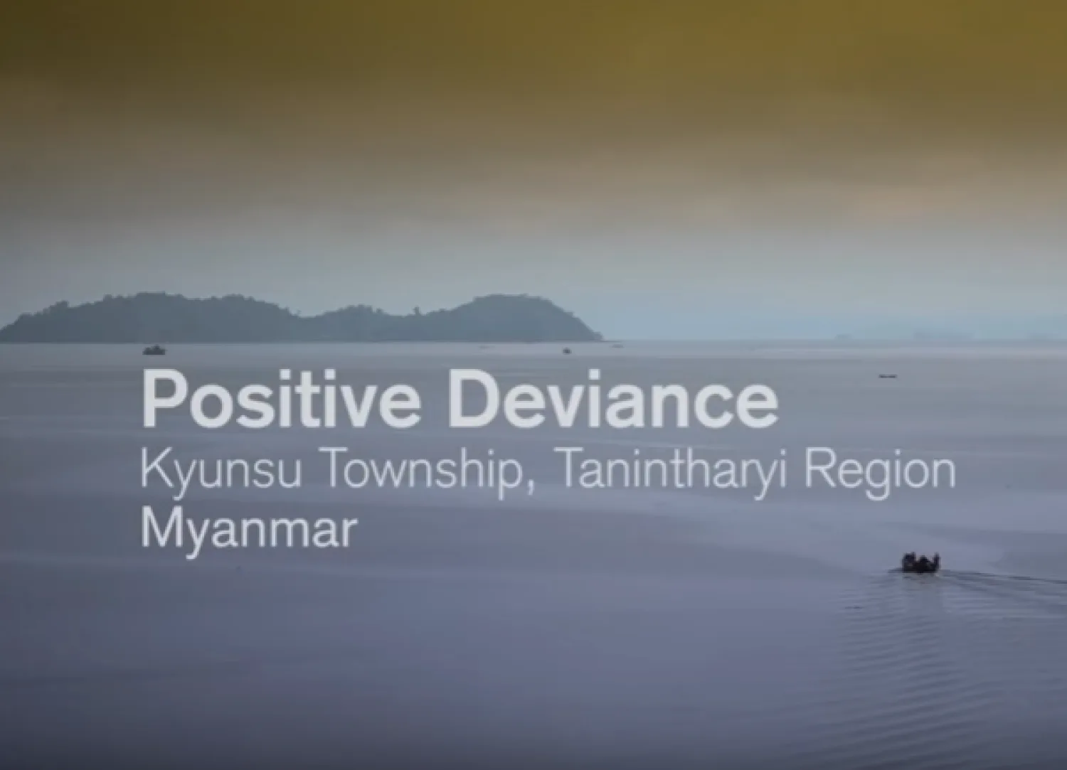 Positive Deviance - an innovative approach to improve malaria outcomes ...